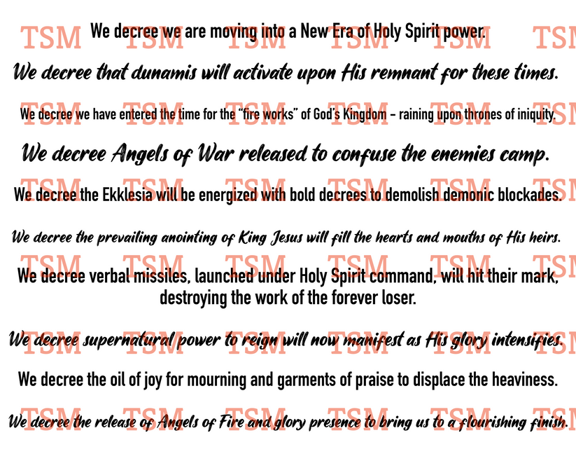 Decree Art Print [Digital Download] – Tim Sheets Ministries